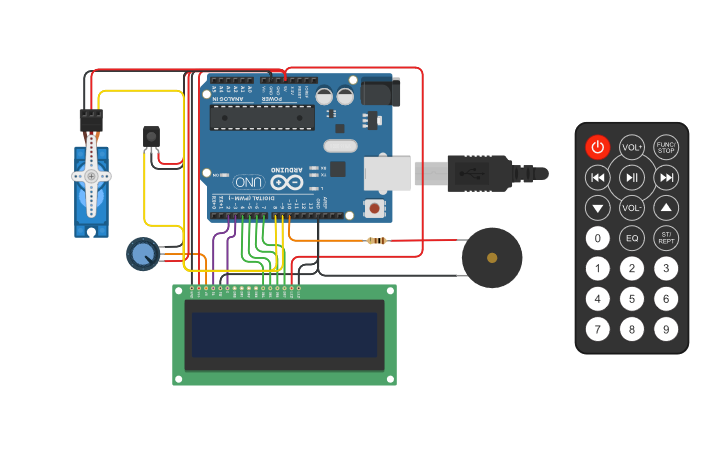 Circuit design Safe simulator - Tinkercad
