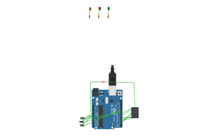 Circuit design Start Simulating | Tinkercad