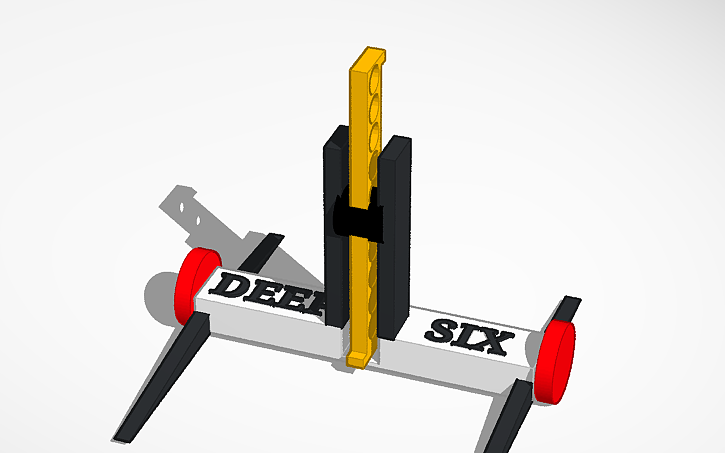 3D design Battlebots Deep Six - Tinkercad