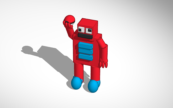 3D design Pokemon Derp Robot!!! | Tinkercad