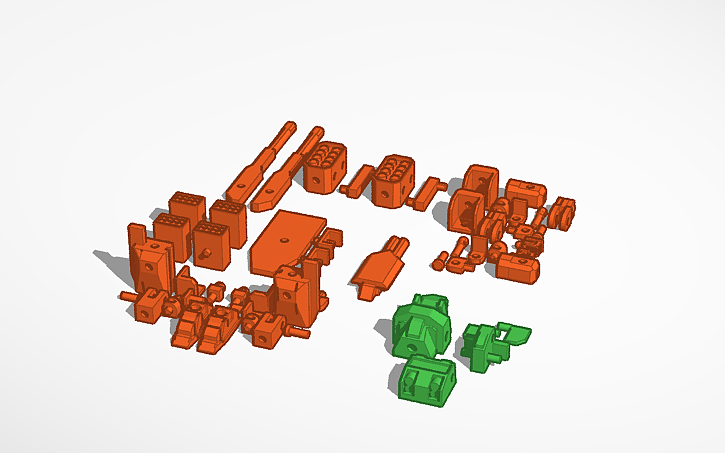 3D design bombardment mech mk1 - Tinkercad
