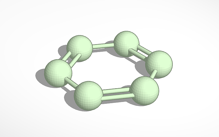 3D design Benzene II | Tinkercad