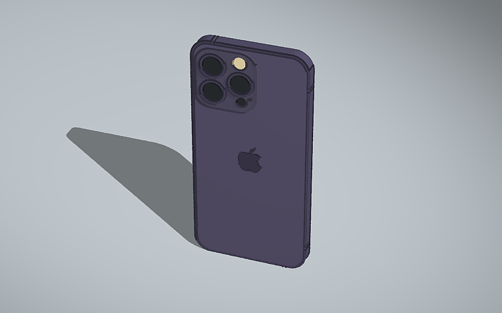 3D design Iphone 14 - Tinkercad