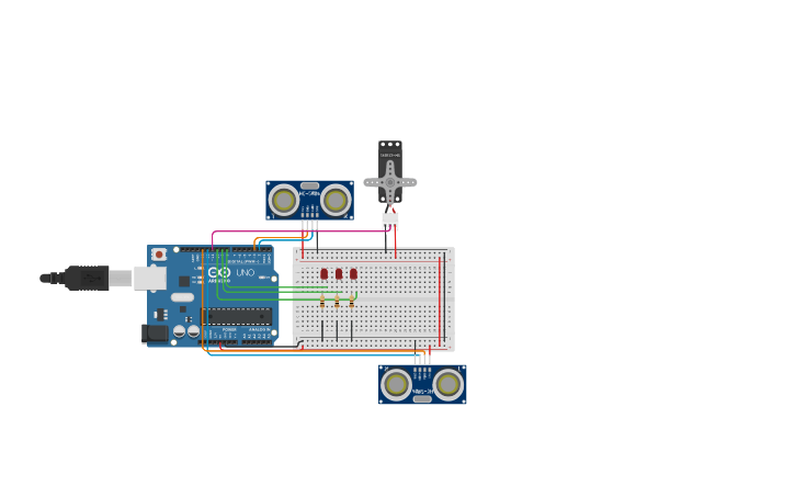 Circuit design Practica 5B - Tinkercad