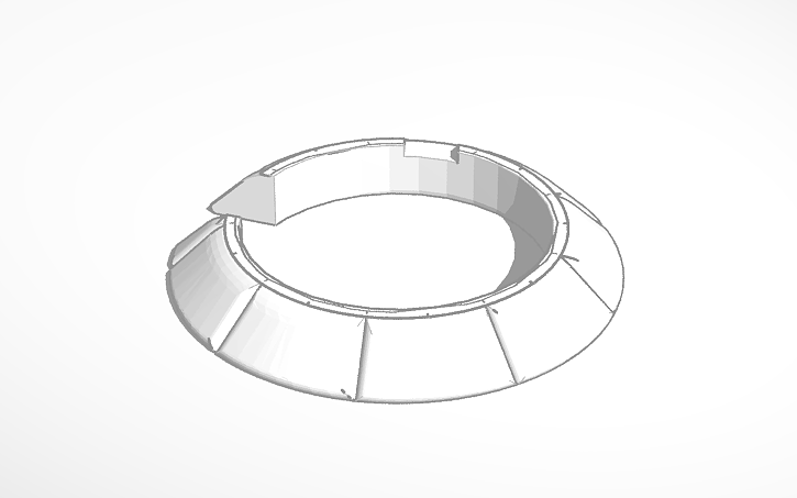 3D design Rook Bottom - Tinkercad