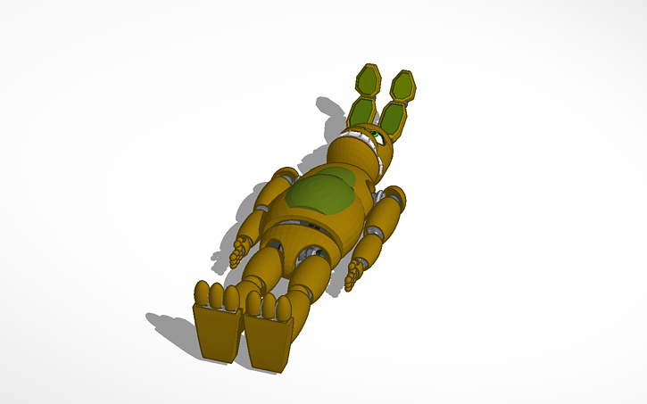 3D design Spring bonnie - Tinkercad
