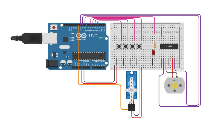 Circuit design LAB 2 | Tinkercad