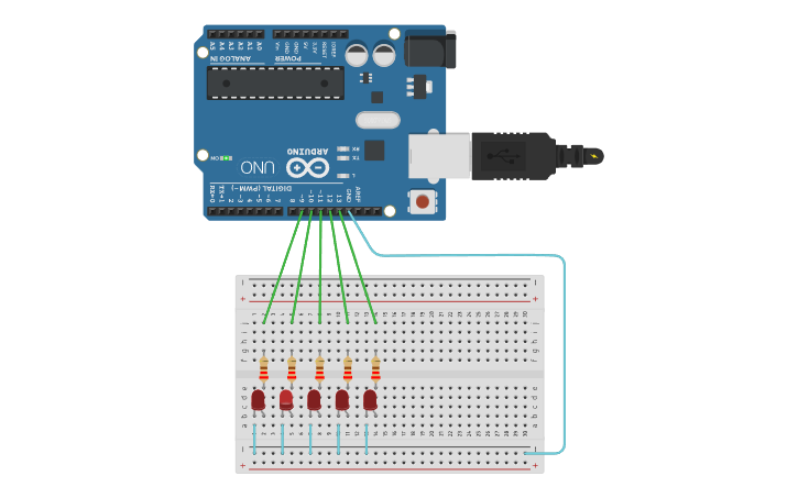 Circuit design Desafio 1 - Tinkercad