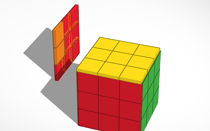 3D design Cubo Rubik | Tinkercad