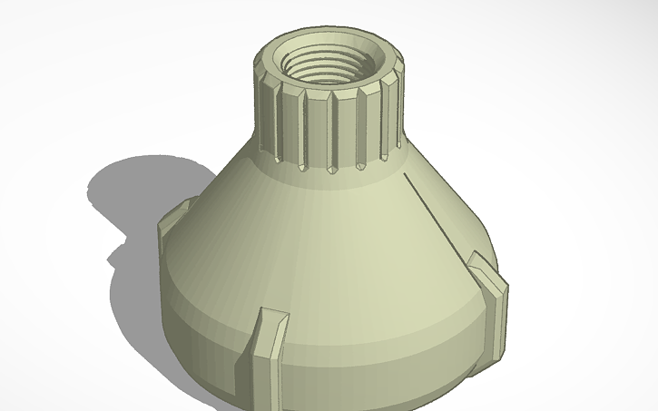 3D design Shower Head - Tinkercad