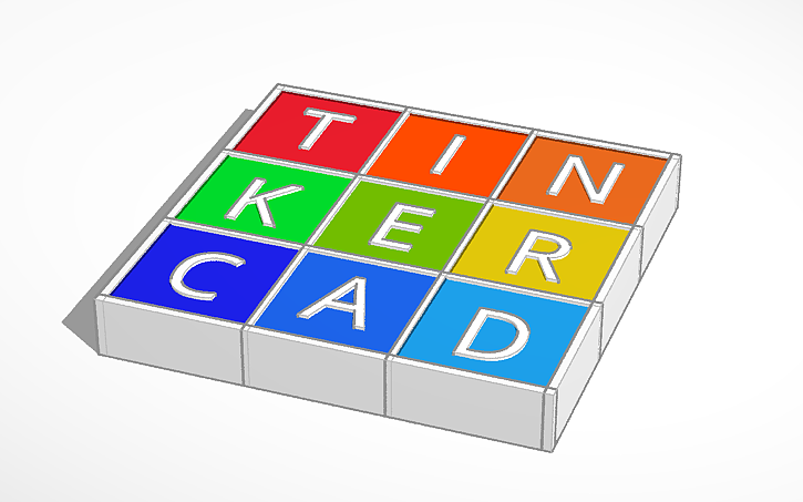 3D design Tinkercad Logo | Tinkercad