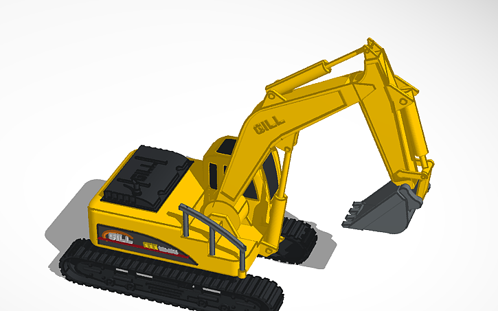 3D design Excavator | Tinkercad