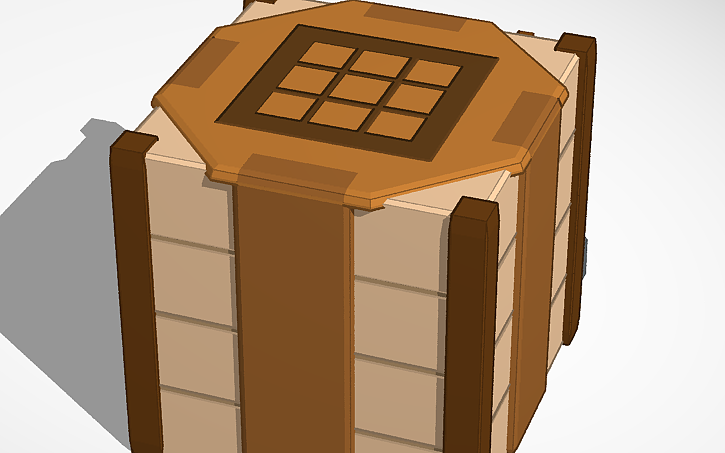 3D design Crafting Table - Tinkercad