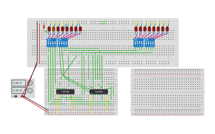 Circuit design Shiny Duup | Tinkercad
