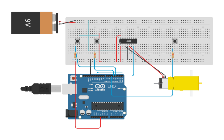 Circuit design sensor magnético Iván Muñoz - Tinkercad