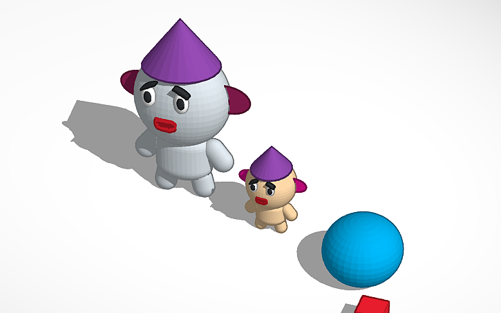 3D design doll | Tinkercad