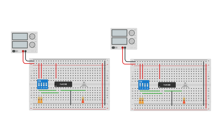 Circuit design EJERCICIO 4 - Tinkercad