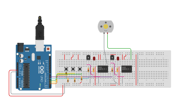Circuit design week7 - Tinkercad