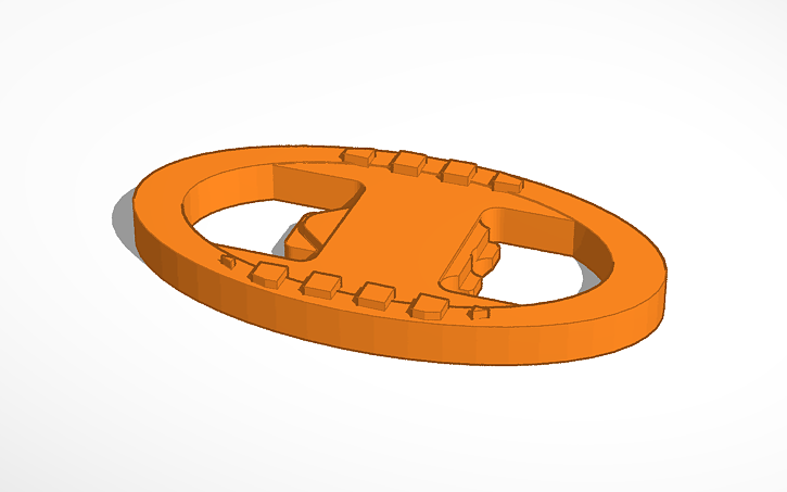 3D design SPD-Oval-Adapter | Tinkercad
