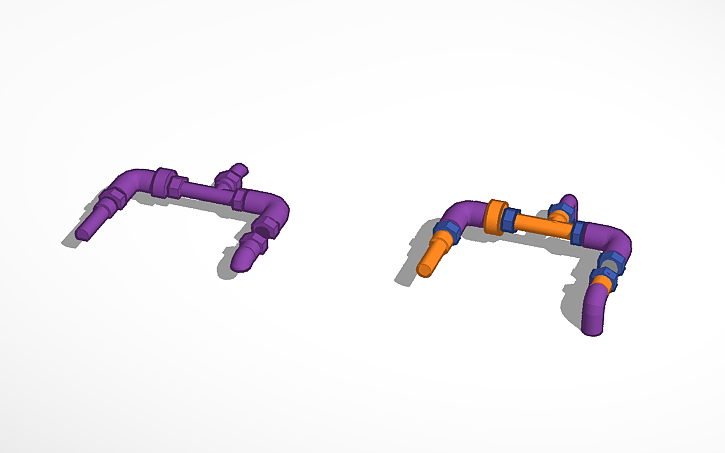 3D design Pipe Greeblies - Tinkercad