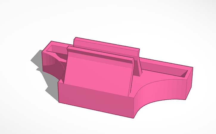 3D design Clip with Hole - Tinkercad