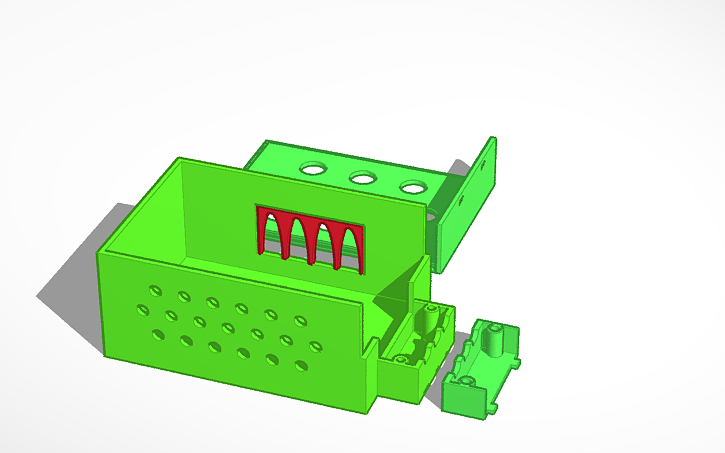 3D design Power Supply Casing | Tinkercad