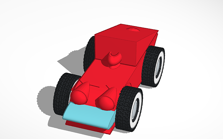 3D design Peytons sports car - Tinkercad