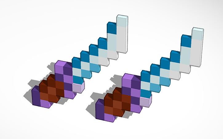 3D design Fangs of Frost - Tinkercad