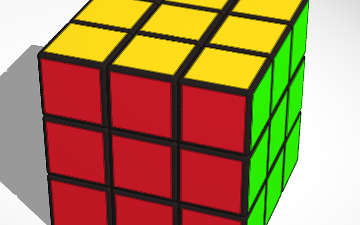 3D design rubik cube | Tinkercad