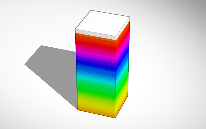 3D design gradient 1 - Tinkercad