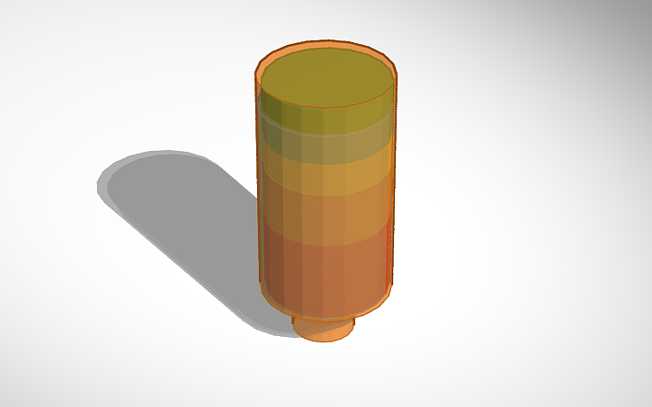 3D design water filter - Tinkercad