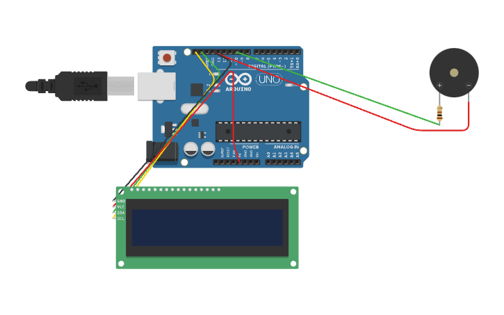Circuit Design Heart Rate Sensor Tinkercad