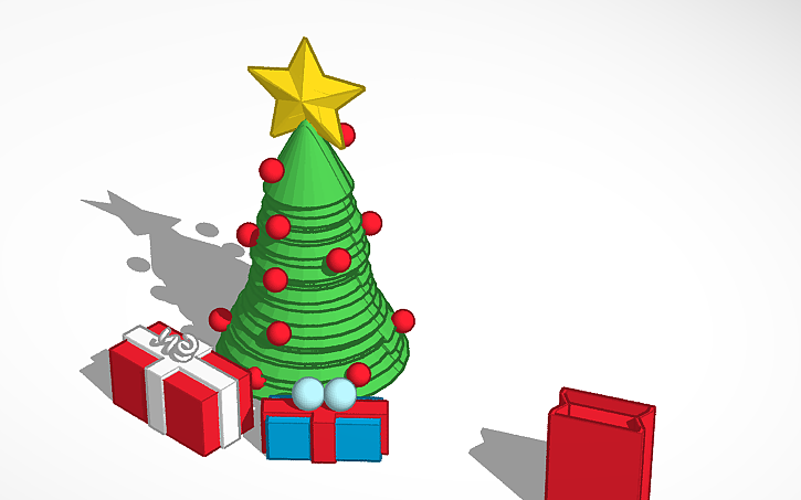3D design Christmas morning | Tinkercad