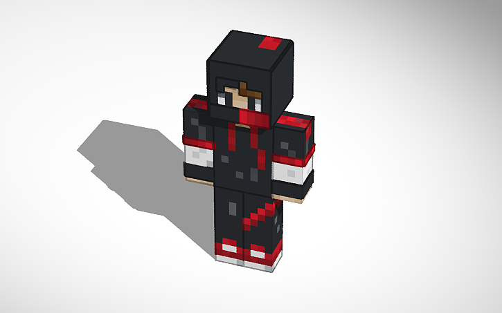 3D design My minecraft skin - Tinkercad