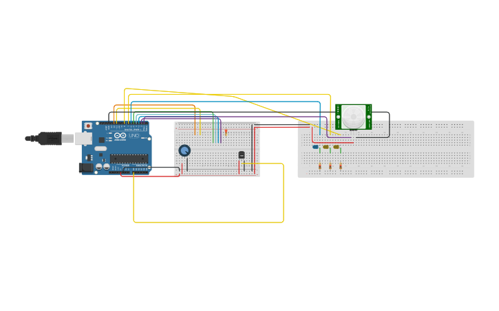 Circuit design LED BY ORTEGA | Tinkercad