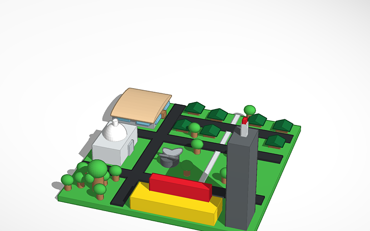 3D design City - Tinkercad