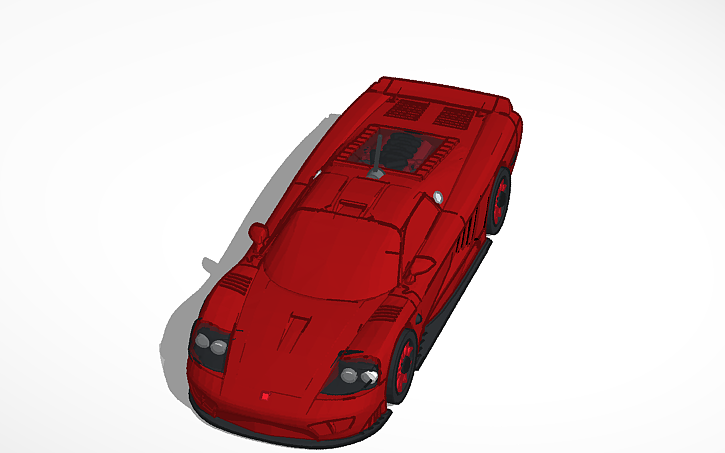 3D design Saleen s7 Tuning challenge - Tinkercad