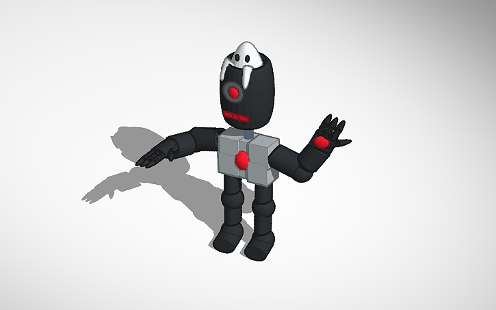 3D design Evil Robot - Tinkercad