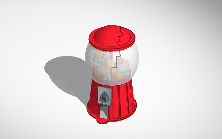 3D design Rebooted Sim lab Gumball Machine - Tinkercad