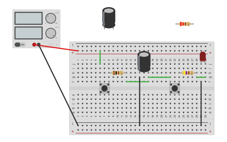 Circuit design Práctica 15 - Tinkercad