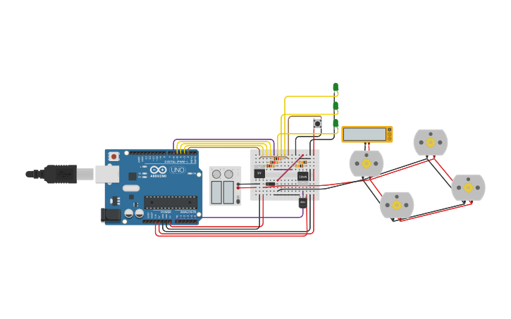 Circuit Design Arduino Fan Controller Tinkercad