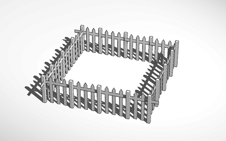 3D design NathanParis-Fence - Tinkercad
