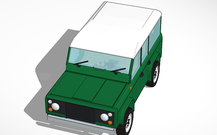 3D design "Land Rover" V1M5 - Tinkercad