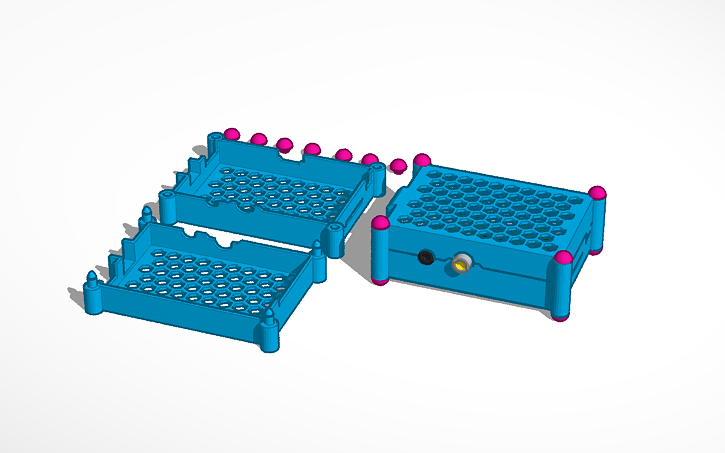 3D design Raspberry Pi 1B | Tinkercad