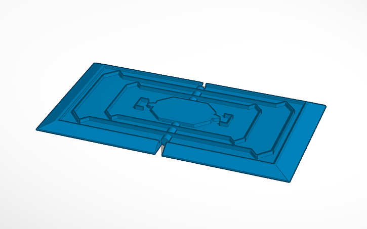 3D design Welcome Mat (Frost) | Tinkercad