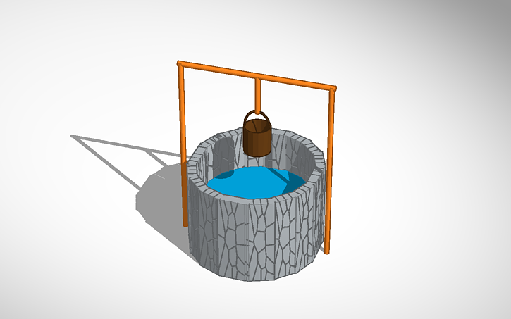 3D design the well - Tinkercad