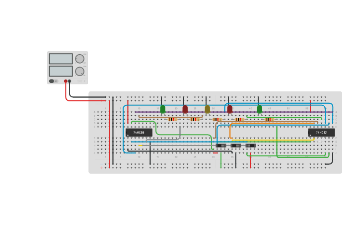 Circuit design Phase III - Tinkercad