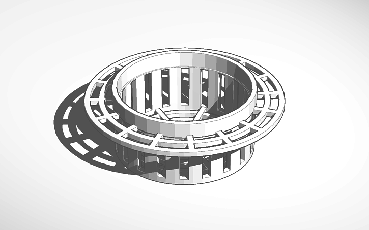 3D design Drain Strainer - Tinkercad