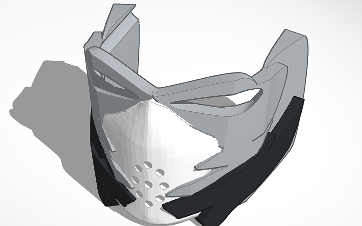 3d Design Epic Mask Tinkercad