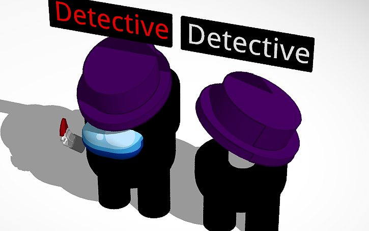 3D design My Among Us Character | Tinkercad